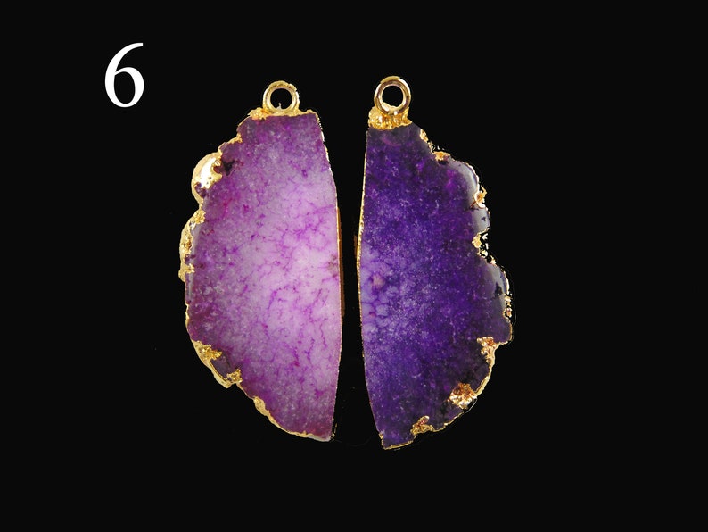 Rare Matched Solar Quartz Pairs Components Pink Solar Quartz - Etsy