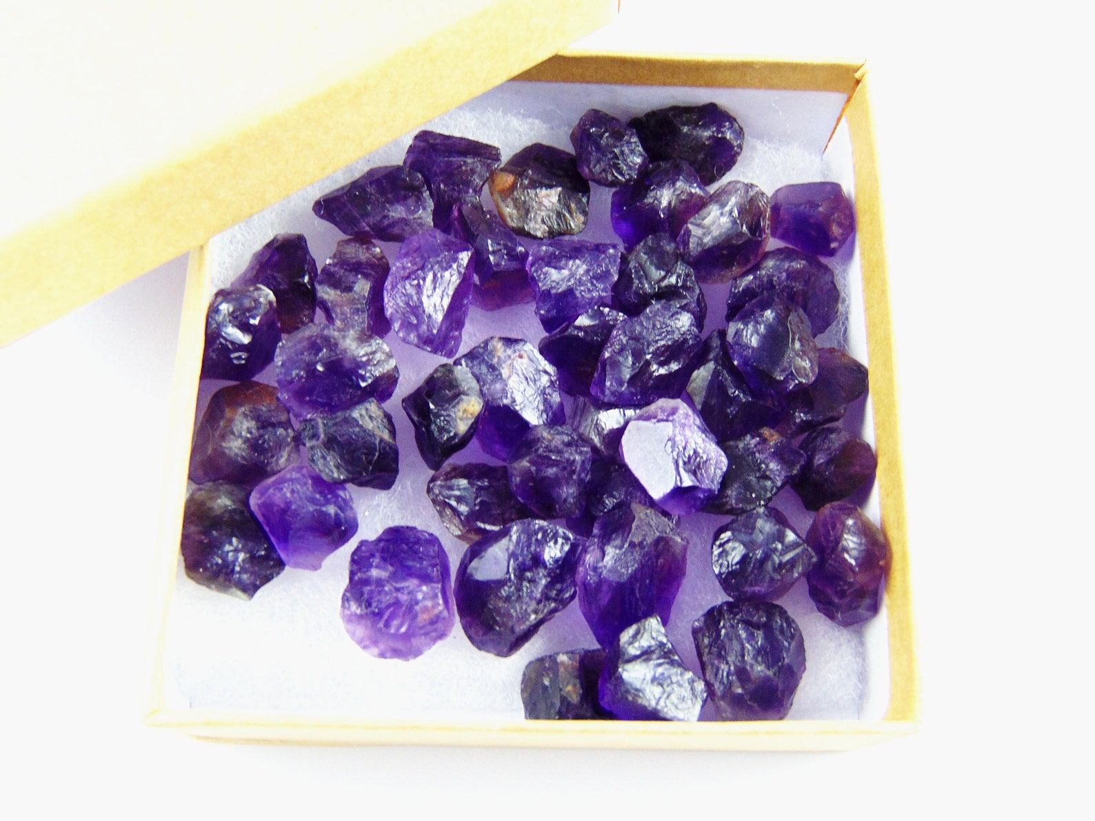 Natural Rough Amethyst Raw Amethyst Loose Gemstones - Etsy