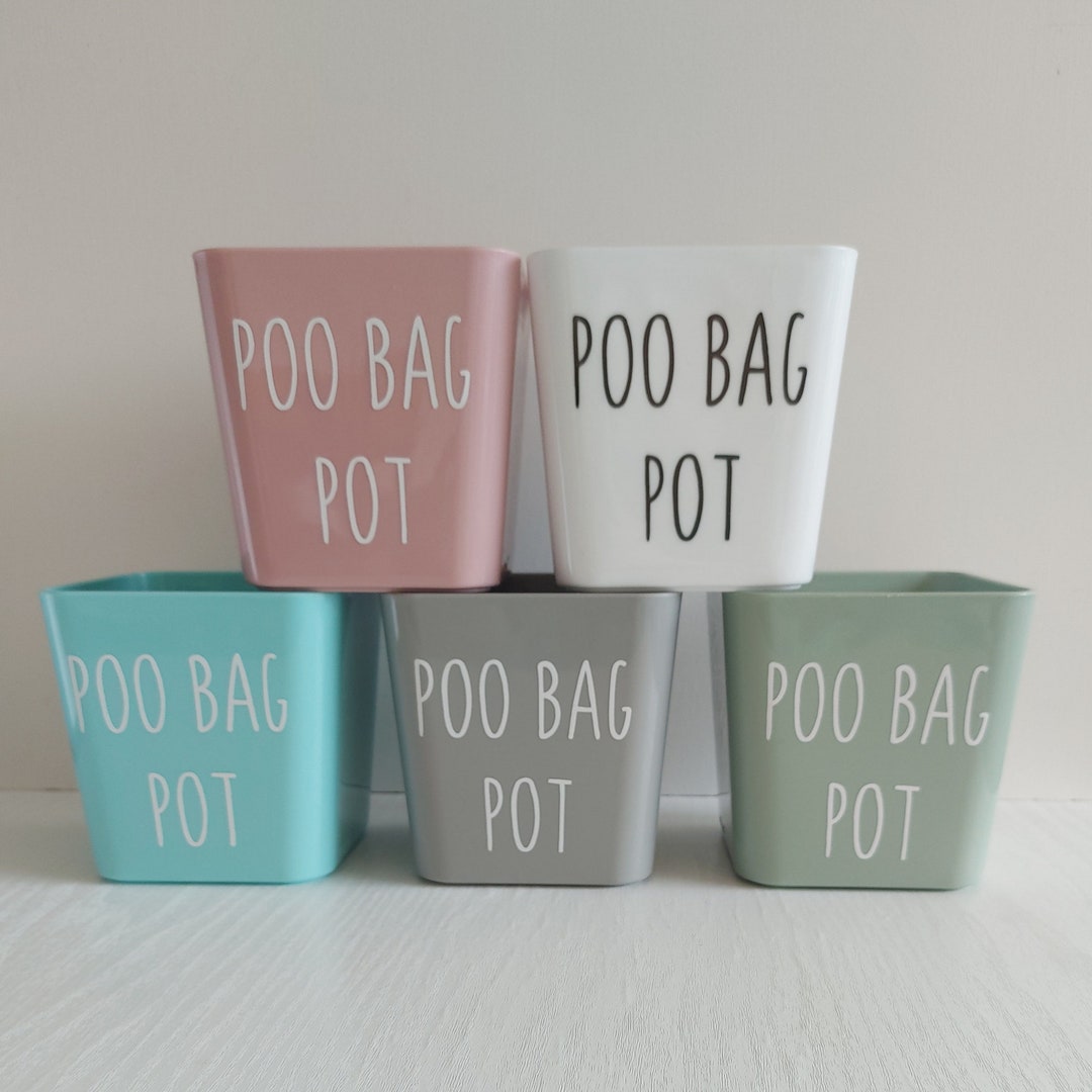 Poo Bag Pot Poo Bag Storage Pot Poo Bag Storage Box - Etsy UK