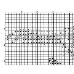 Cartoon Cross Stitch Pattern - for Beginners - Embroidery Designs ...