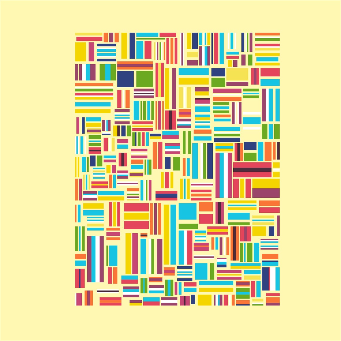 Geometric Cross Stitch Pattern for Beginners - Geometric Wall Art ...