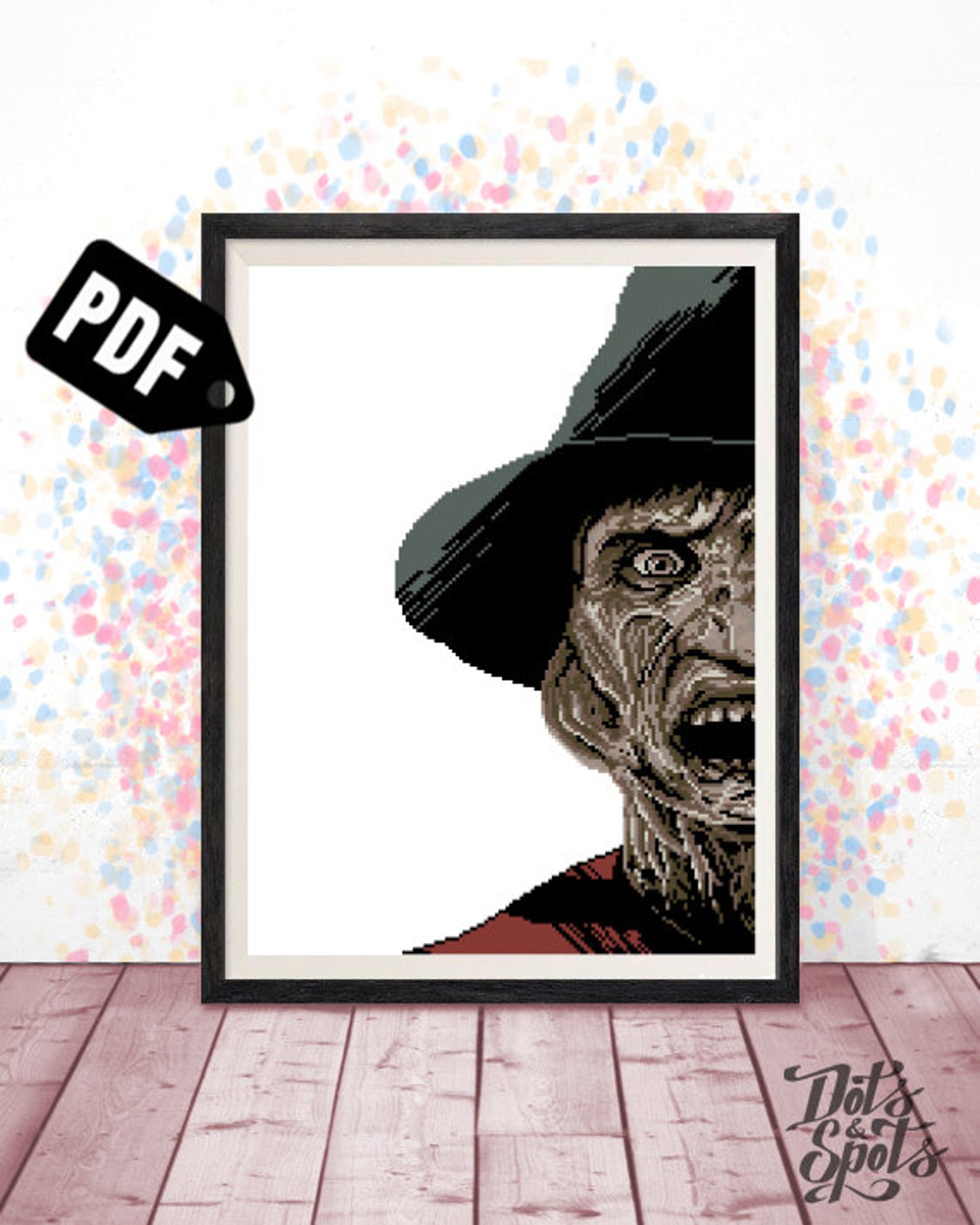 Movie Cross Stitch Pattern for Beginners Embroidery | Etsy