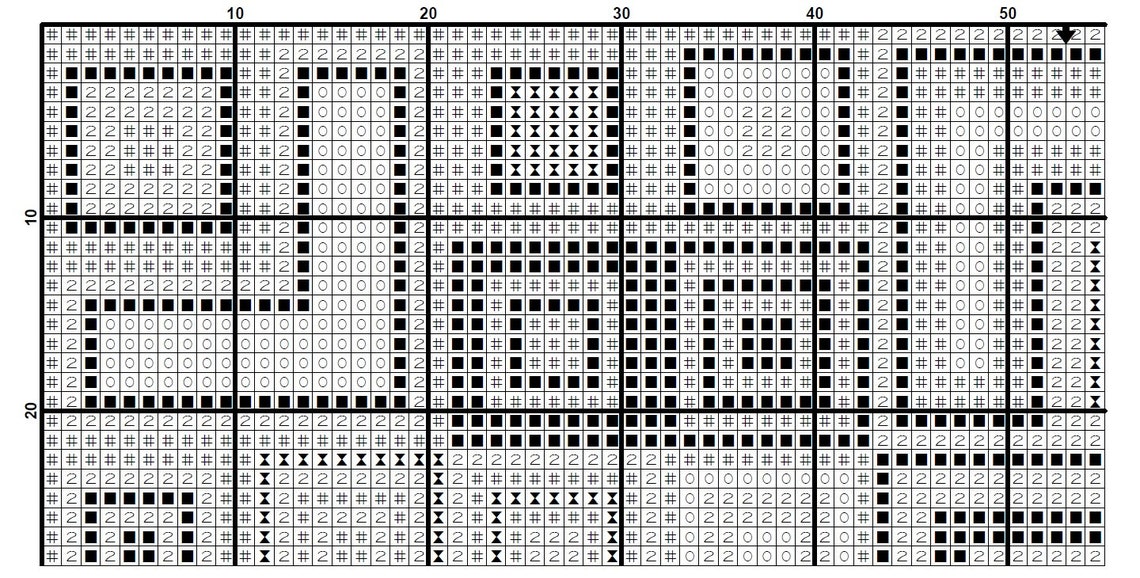 Geometric Cross Stitch Pattern for Beginners Geometric Wall - Etsy