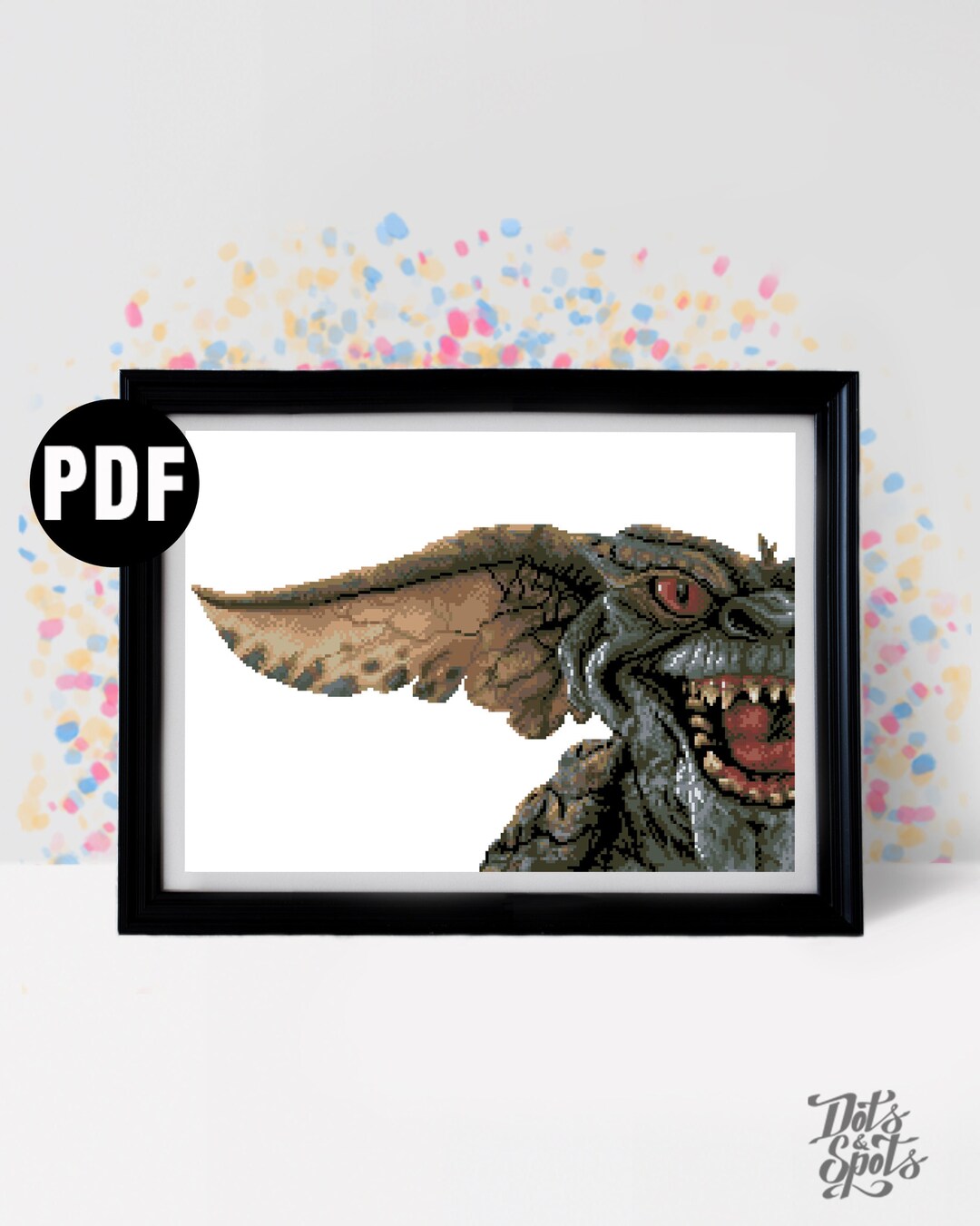 Movie Cross Stitch Pattern - for Beginners - Embroidery Designs ...