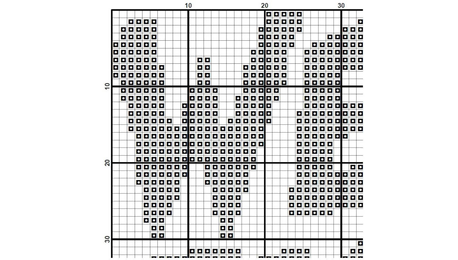 Movie Cross Stitch Pattern for Beginners Embroidery | Etsy