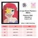 Cartoon Cross Stitch Pattern for Beginners Embroidery Designs ...