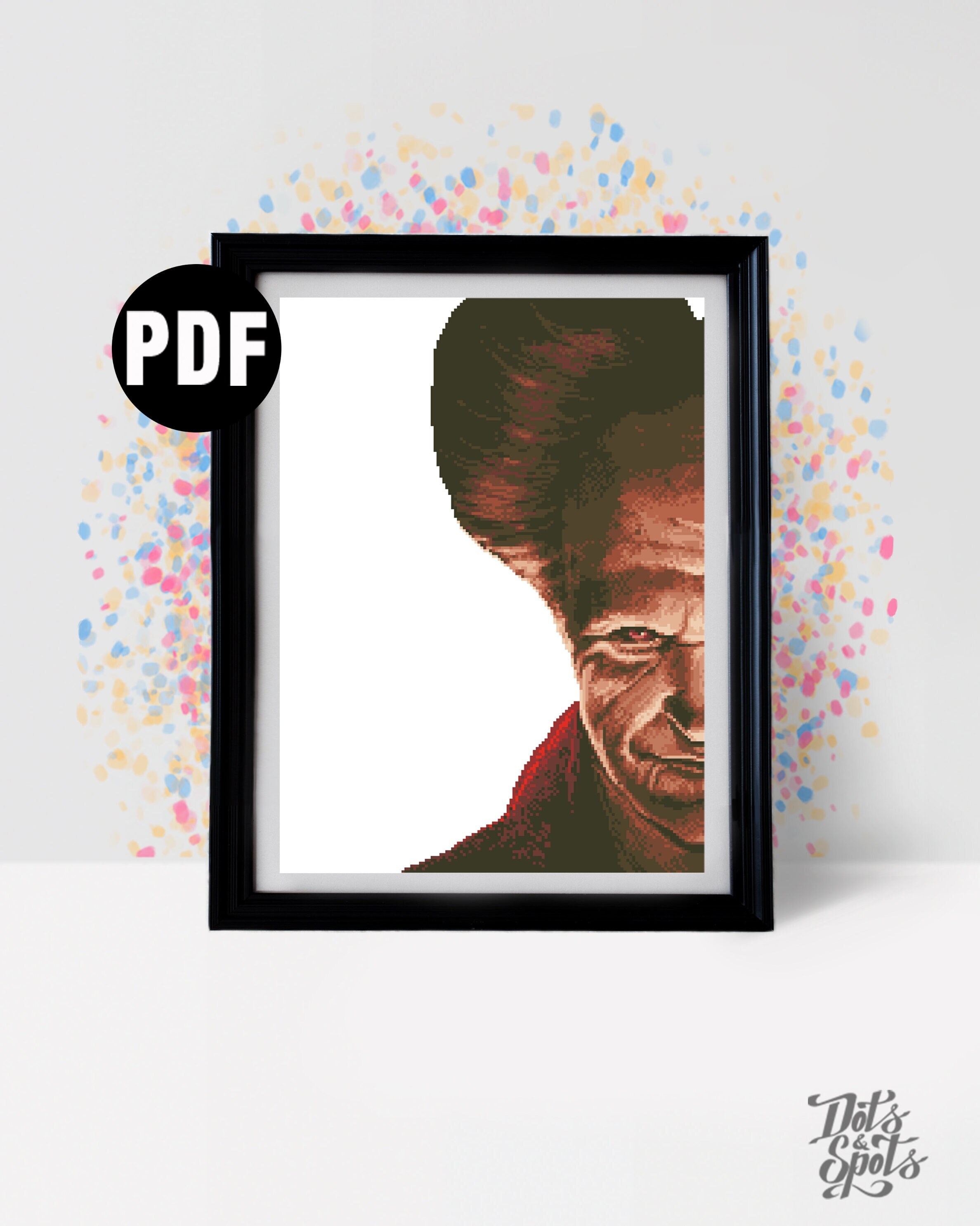 Movie Cross Stitch Pattern for Beginners Embroidery - Etsy