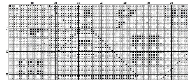 City Cross Stitch Pattern Embroidery Gift Modern Cross - Etsy