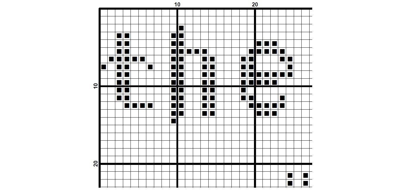 Word Search Cross Stitch Pattern Embroidery Needlepoint | Etsy