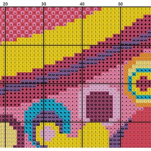 Geometric Cross Stitch Pattern for Beginners - Geometric Wall Art ...