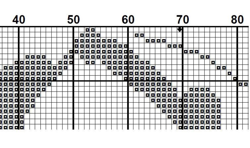 Cross stitch pattern for beginners Embroidery Needlepoint | Etsy