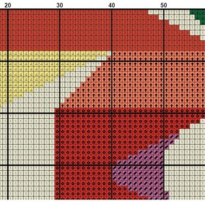Geometric Cross Stitch Pattern for Beginners - Geometric Wall Art ...