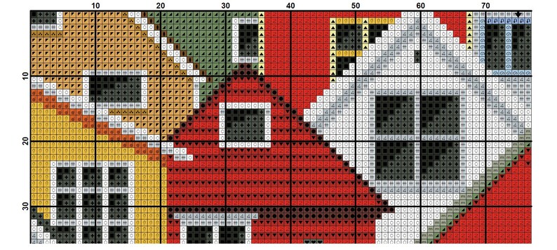 City Cross Stitch Pattern Embroidery Gift Modern Cross - Etsy