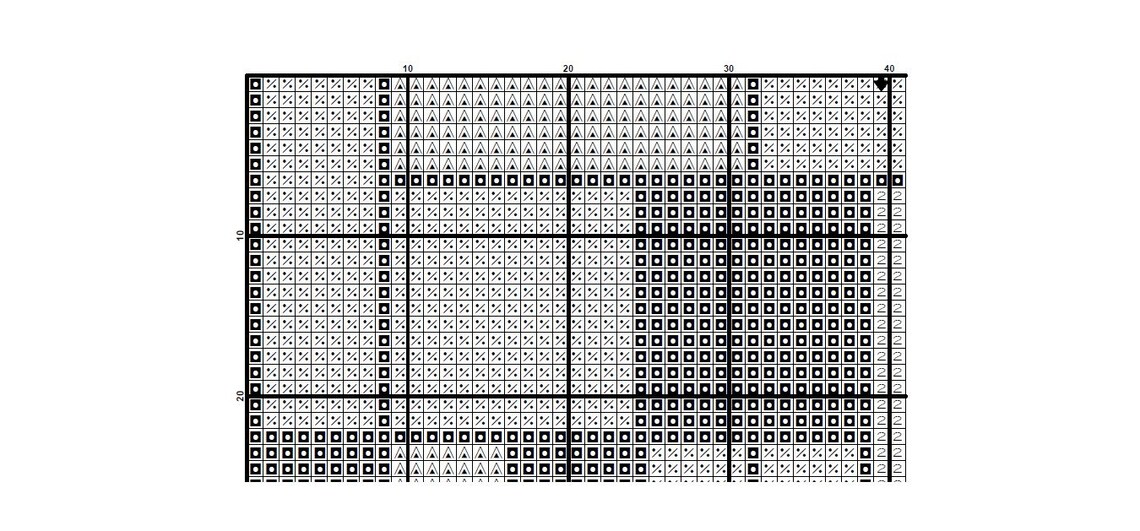 Geometric Cross Stitch Pattern for Beginners Geometric Wall - Etsy