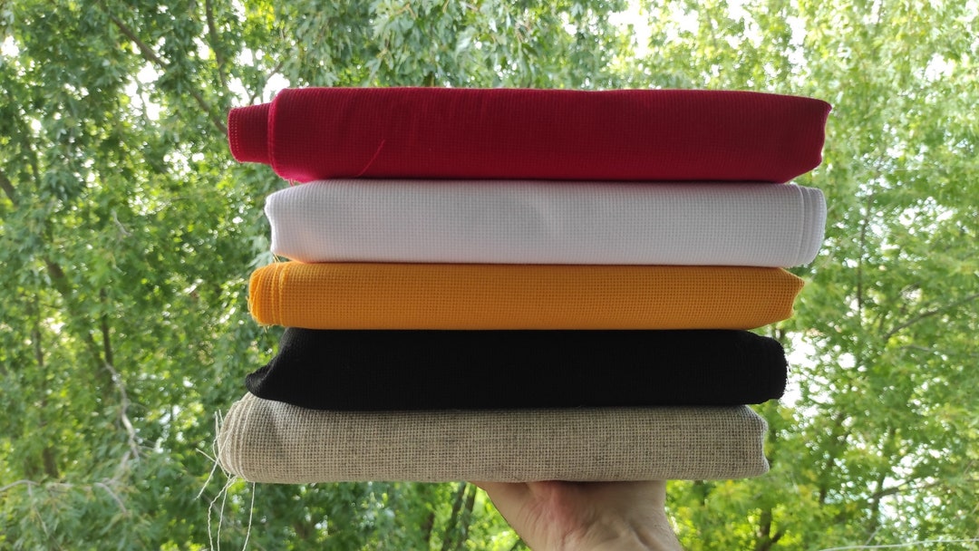 Aida Cloth: 16 Count Embroidery Fabric - Linen Look - Etsy