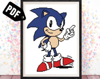 Cartoon Cross Stitch Pattern for Beginners Embroidery | Etsy