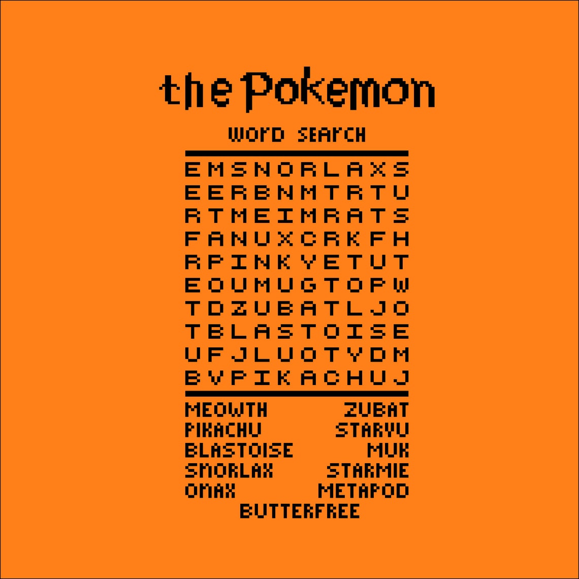 Word Search Cross Stitch Pattern Embroidery Needlepoint - Etsy