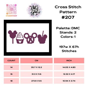 Cartoon Cross Stitch Pattern for Beginners - Embroidery - Needlepoint ...