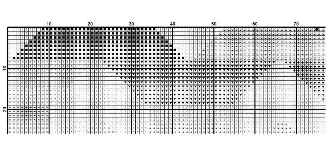 Geometric cross stitch pattern for beginners geometric wall | Etsy
