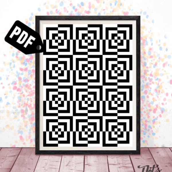 Geometric Needlepoint - Etsy