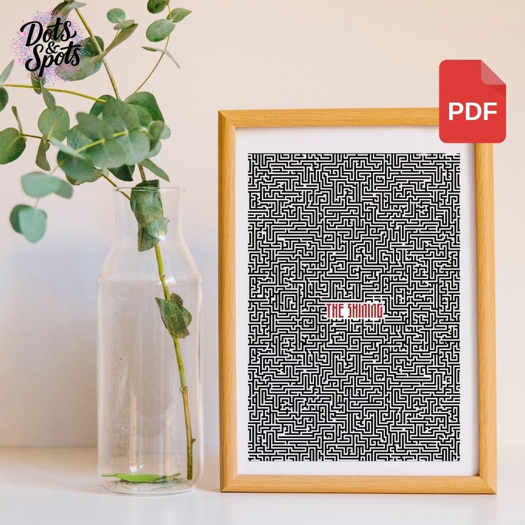 Movie Cross Stitch Pattern - for Beginners - Embroidery Designs ...