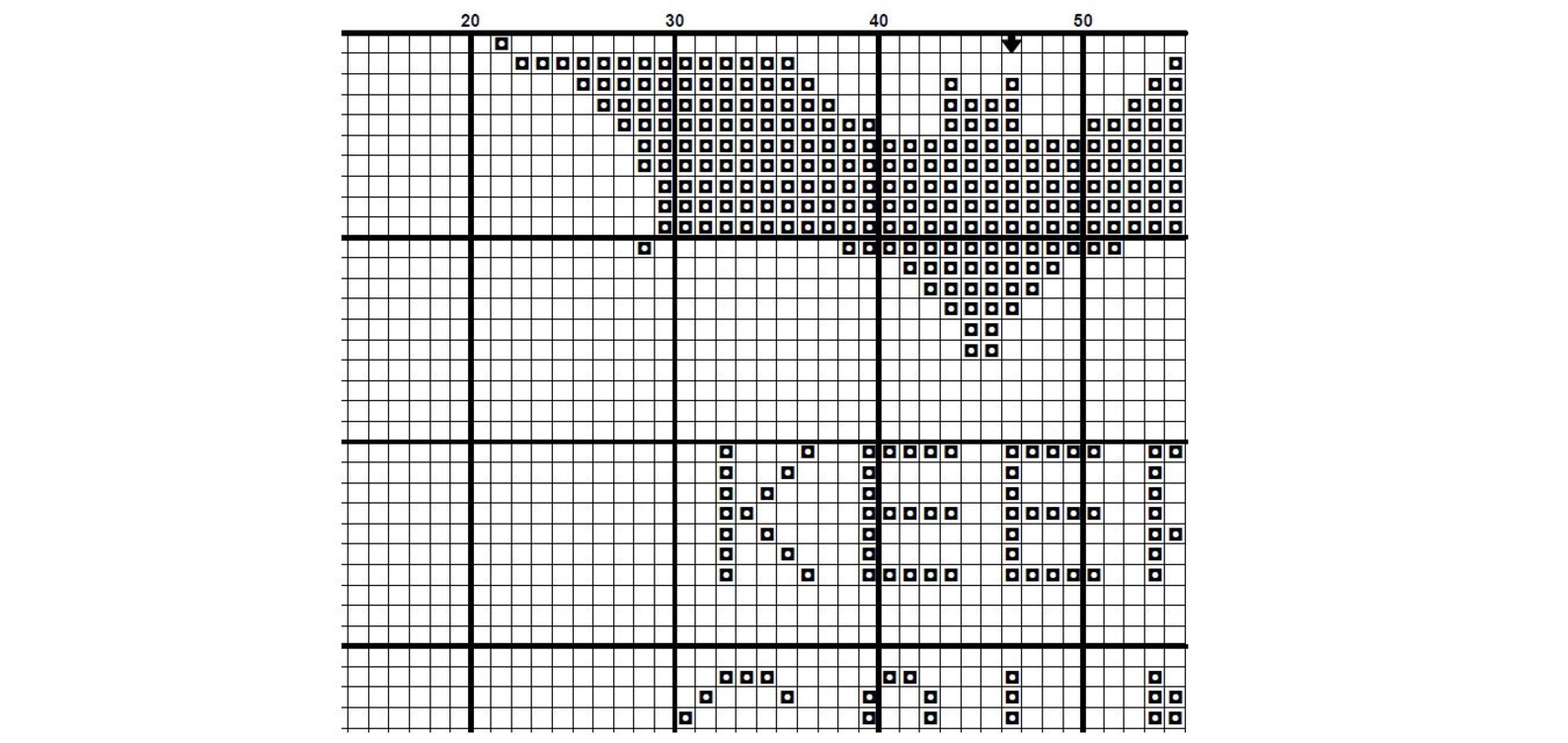 Cross Stitch Pattern for Beginners Embroidery Designs - Etsy