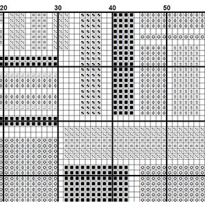Geometric Cross Stitch Pattern for Beginners - Geometric Wall Art ...