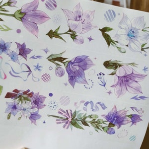 Vinyl Stickers Pack Flowers Laptop Stickers Scrapbooking - Etsy