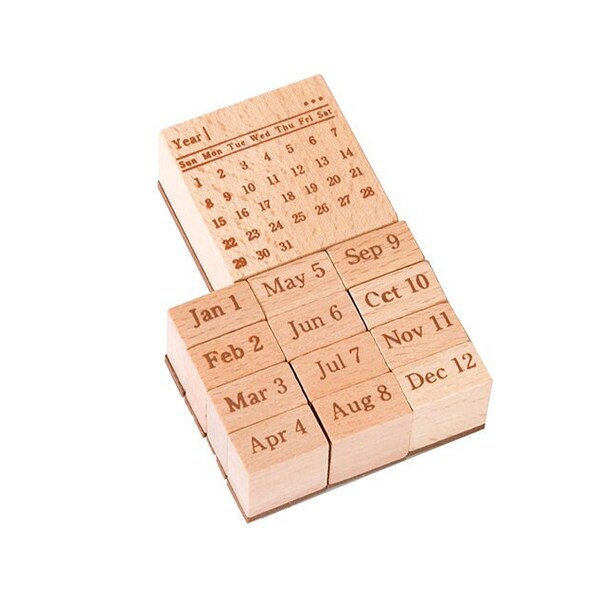 Calendar Stamp - Etsy