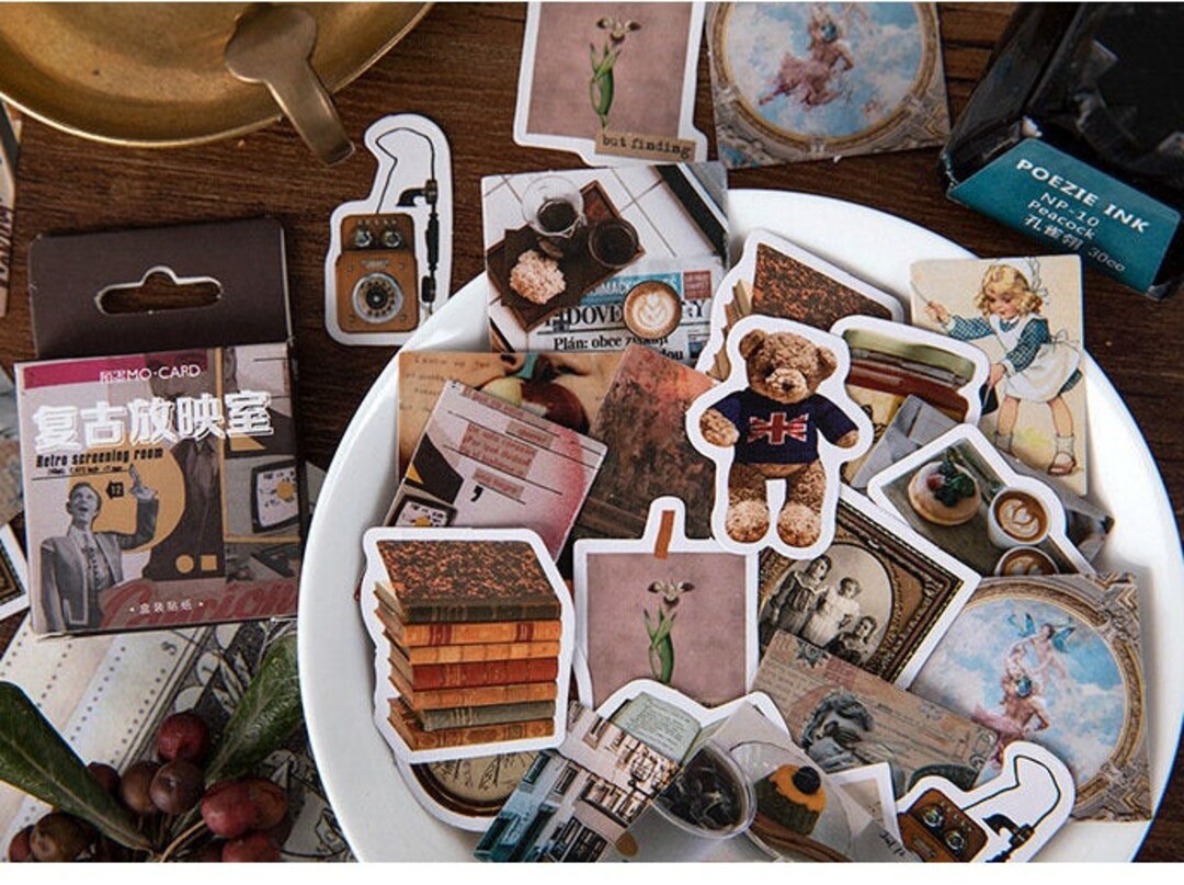 46pcs Stickers, Movie Sticker Pack, Vedio Aesthetic Stickers, Photo ...