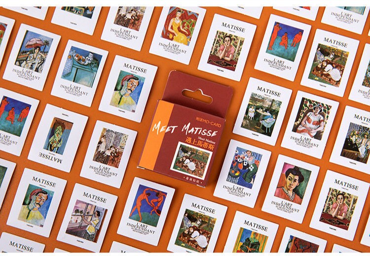 46pcs Famous Painting Stickers for Journal Art Gallary - Etsy UK