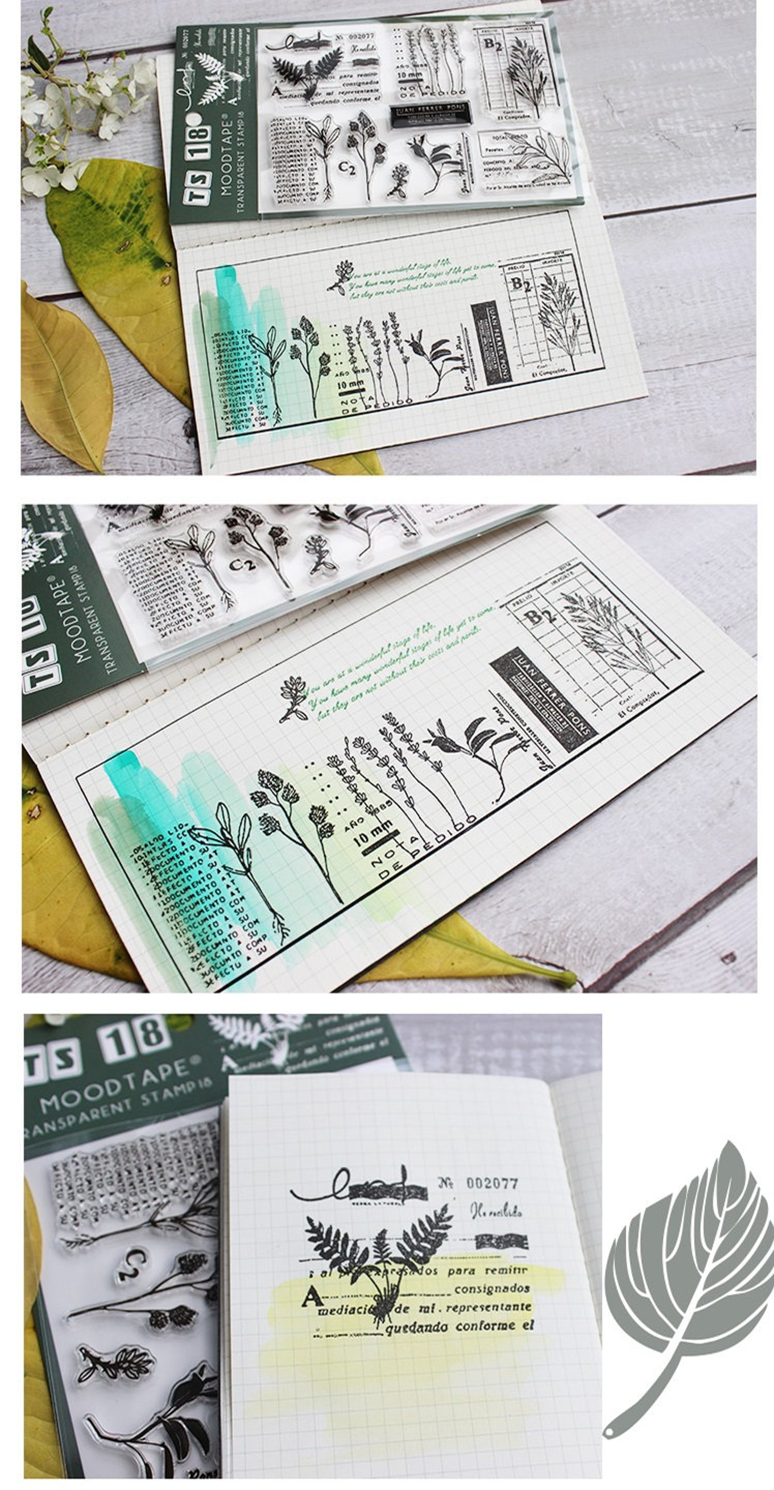 Clear Stamps Clear Stamp Set Rubber Stamps Rubber Stamp - Etsy