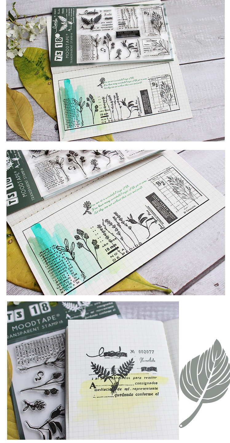 Clear Stamps Clear Stamp Set Rubber Stamps Rubber Stamp - Etsy