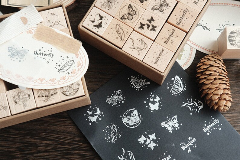 16pcs/set Rubber Stamps Rubber Stamps Vintage Rubber Stamp - Etsy