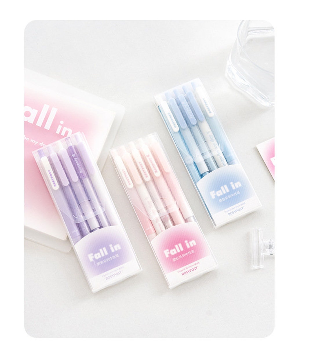 Morandi Color Gel Pen Set Back to School Supplies - Etsy