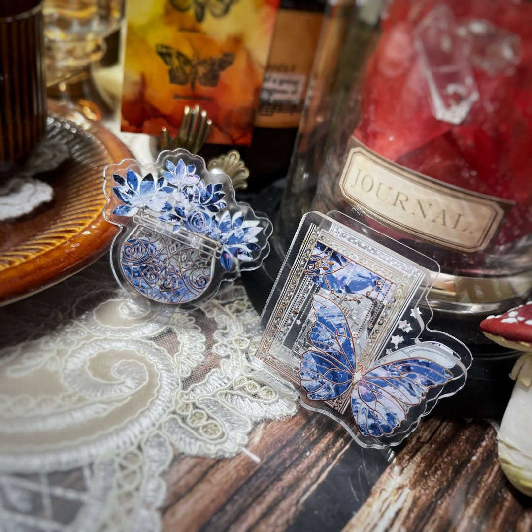 Butterfly Paper Clips for Planner, Journal, Stationery Gift | Butterfly ...