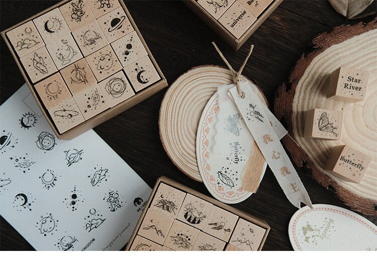 16pcs/set Rubber Stamps Rubber Stamps Vintage Rubber Stamp - Etsy