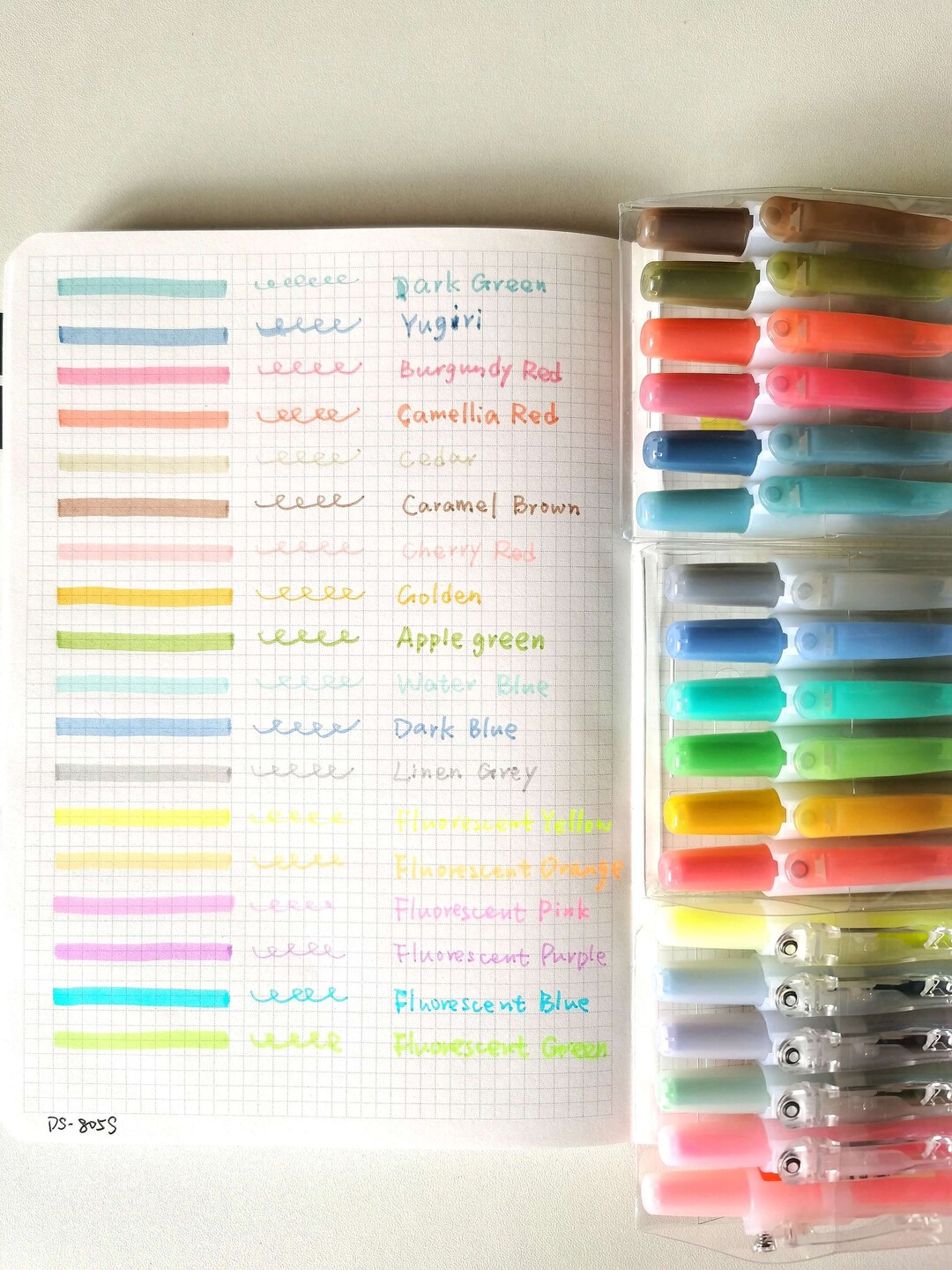 24 Colors Back to School Supplies Markers Pens Highlighters - Etsy