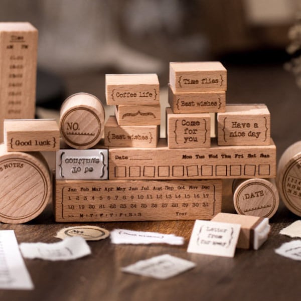 Calendar Stamp - Etsy