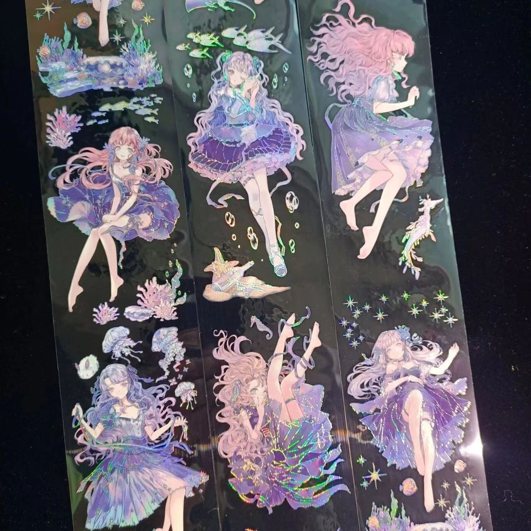 Fairytale PET Tape, Clear Tape, Kawaii Stickers, Junk Journal Kit for ...