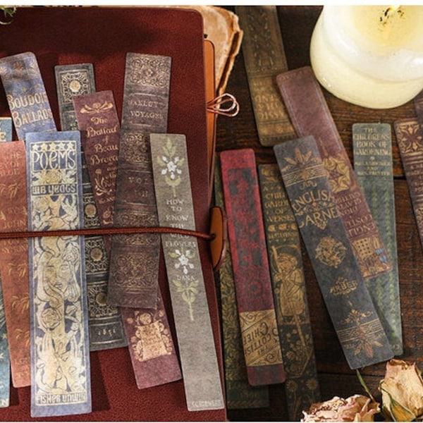 Book Spines - Etsy