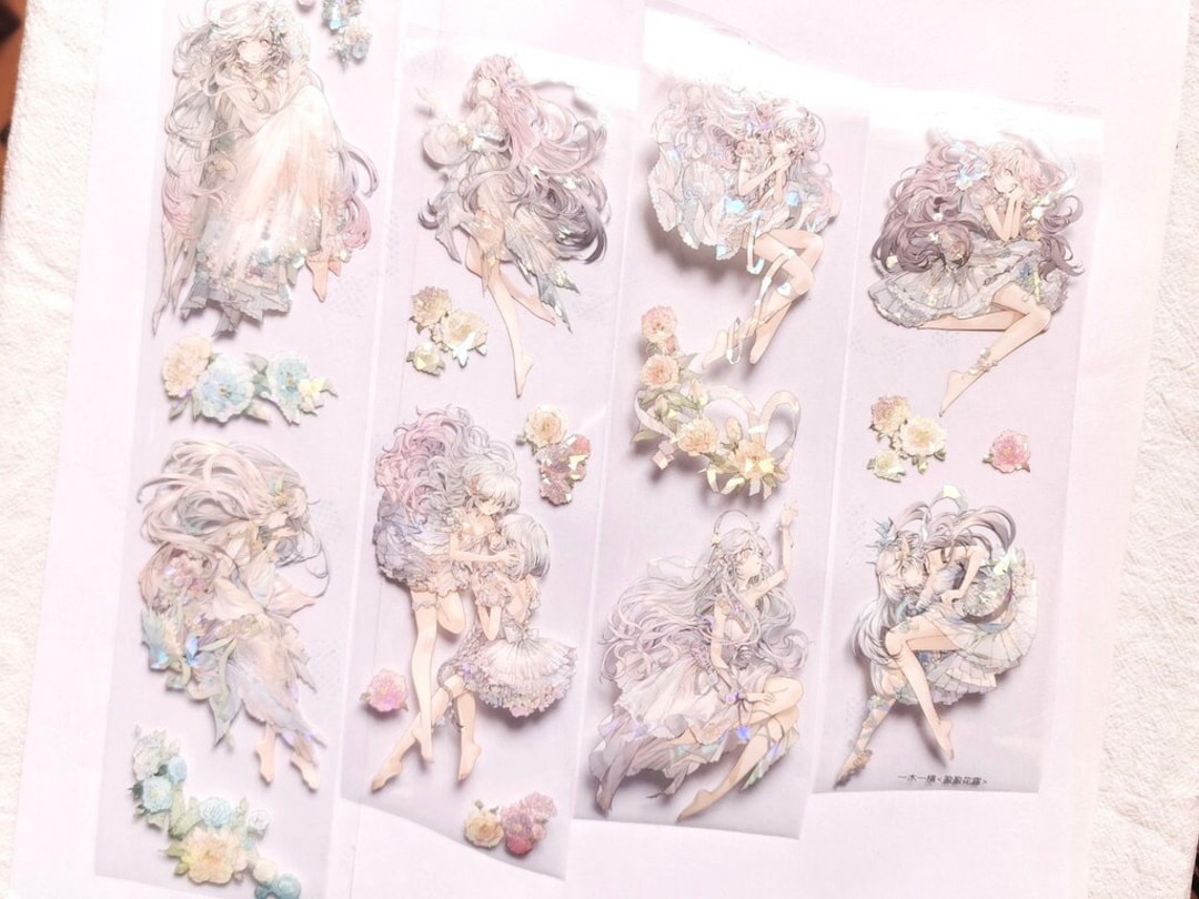 PET Tape, Clear Tape, Junk Journal Kit, Deco Stickers for Planner ...