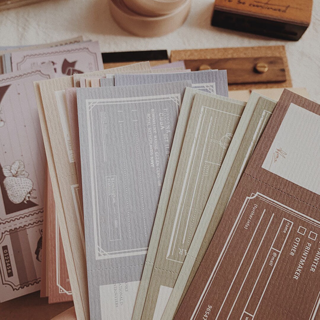 260pcs Junk Journal Kit, Scrapbook Paper, Scrapbook Stickers, Vintage ...