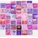 46pcs Pink Love Stickers Sticker Packweekly Plannerkawaii - Etsy