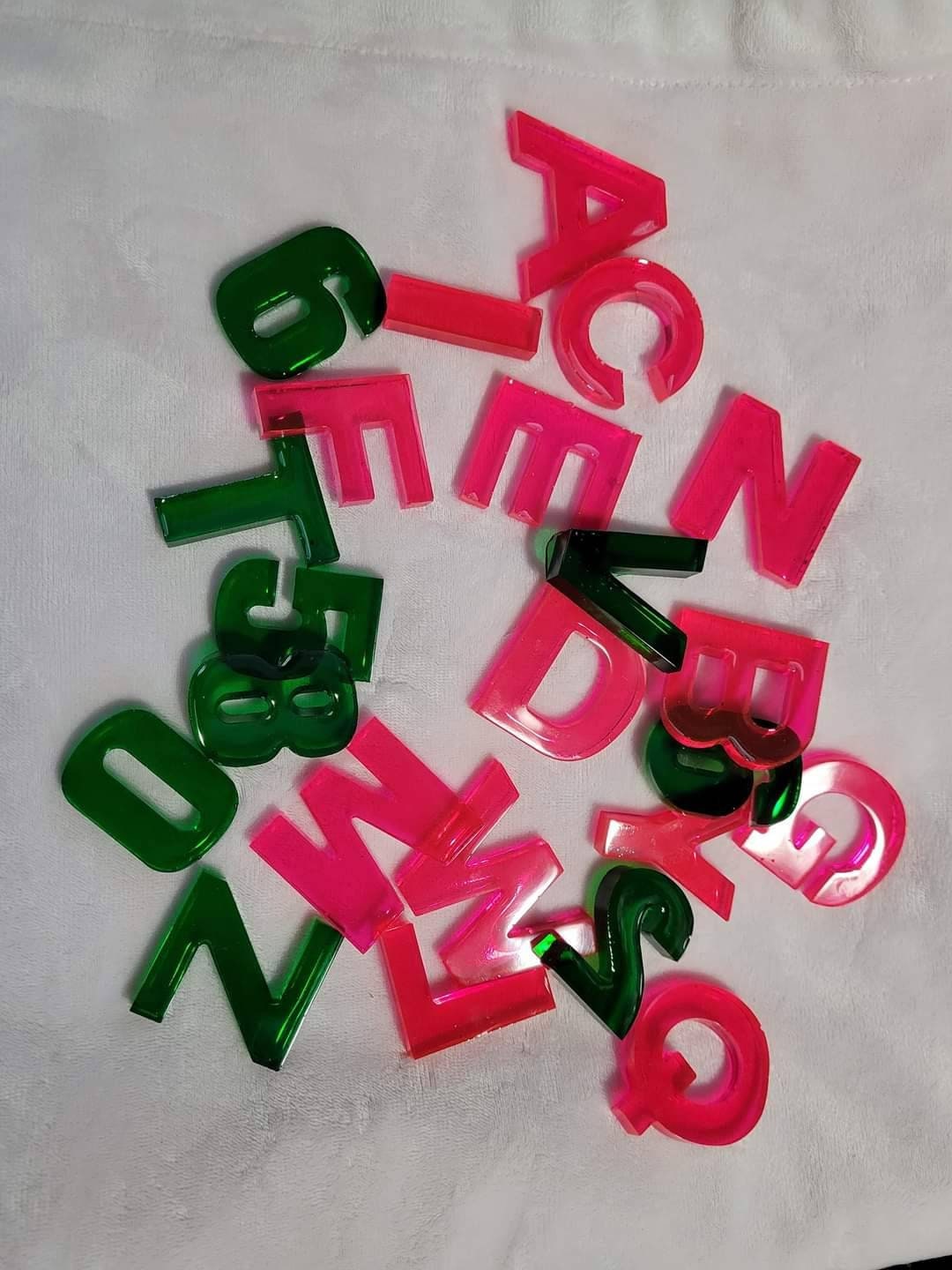 Epoxy Letters - Etsy