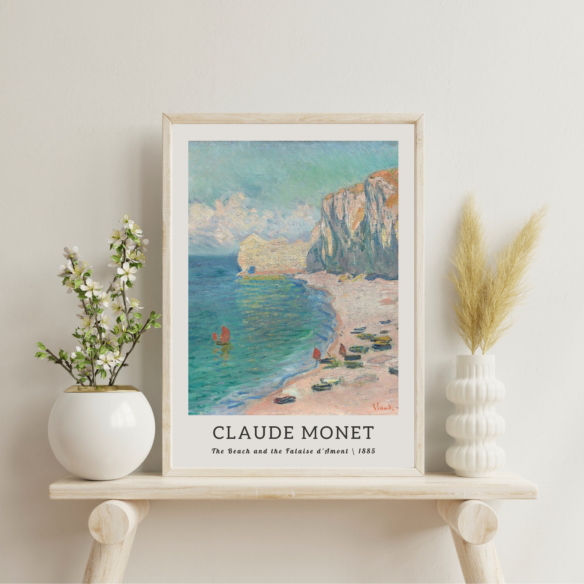 Claude Monet Art Print, Vintage Poster Fine Art, Monet Digital Print ...