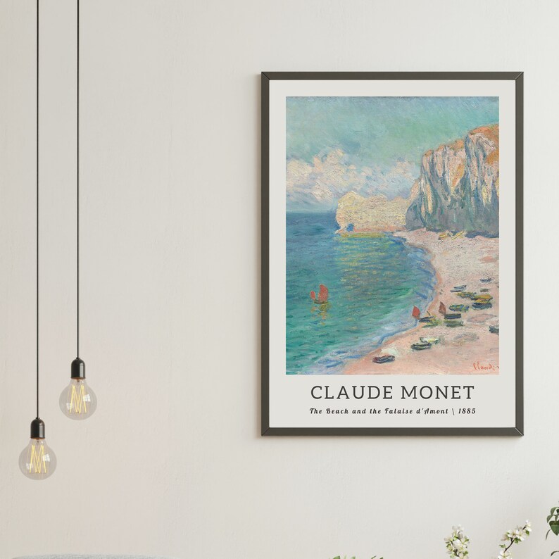 Claude Monet Art Print, Vintage Poster Fine Art, Monet Digital Print ...