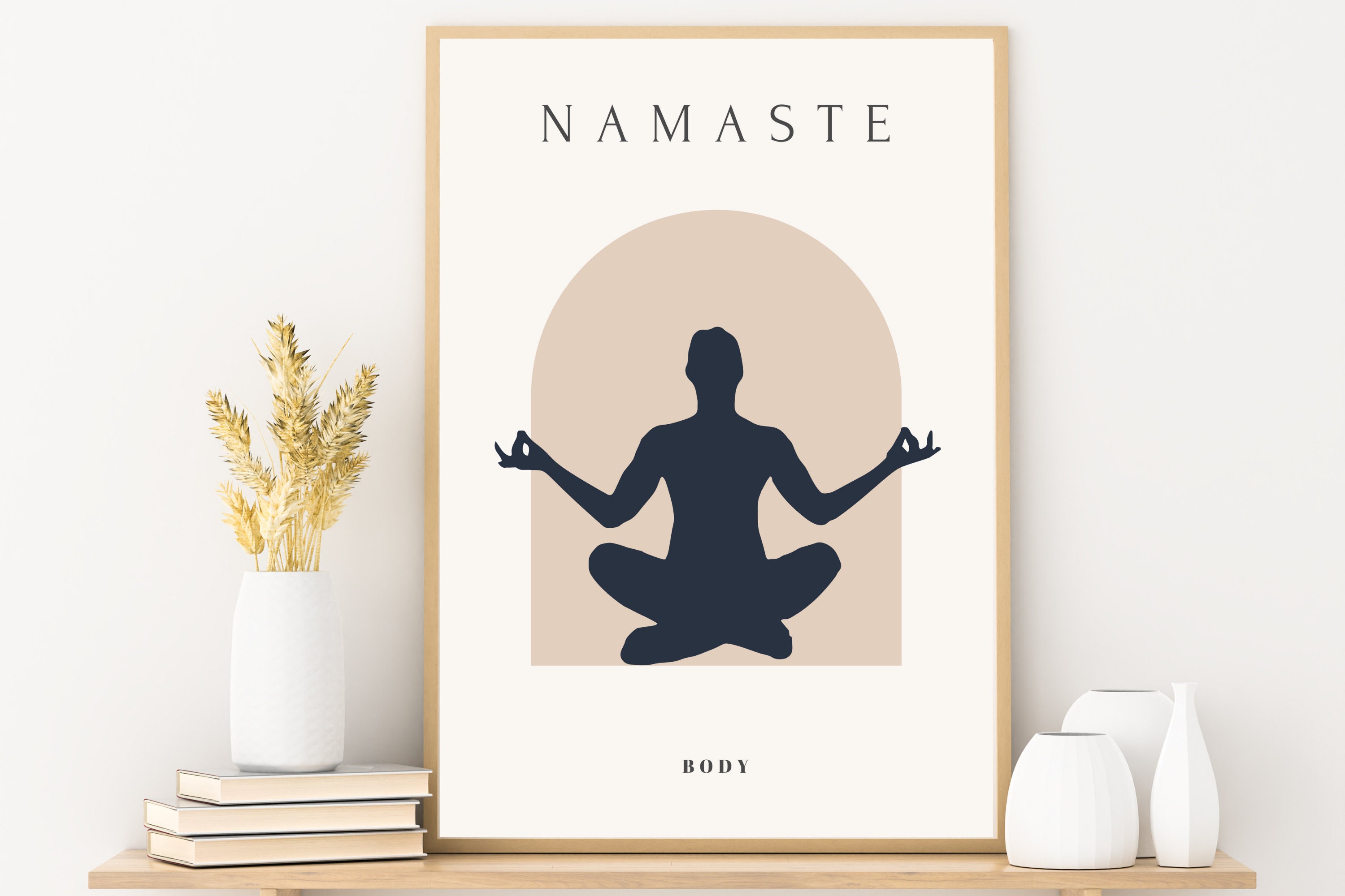 Yoga Wall Decor, Yoga Poster, Set of 3 Printable Poster, Yoga Pose ...