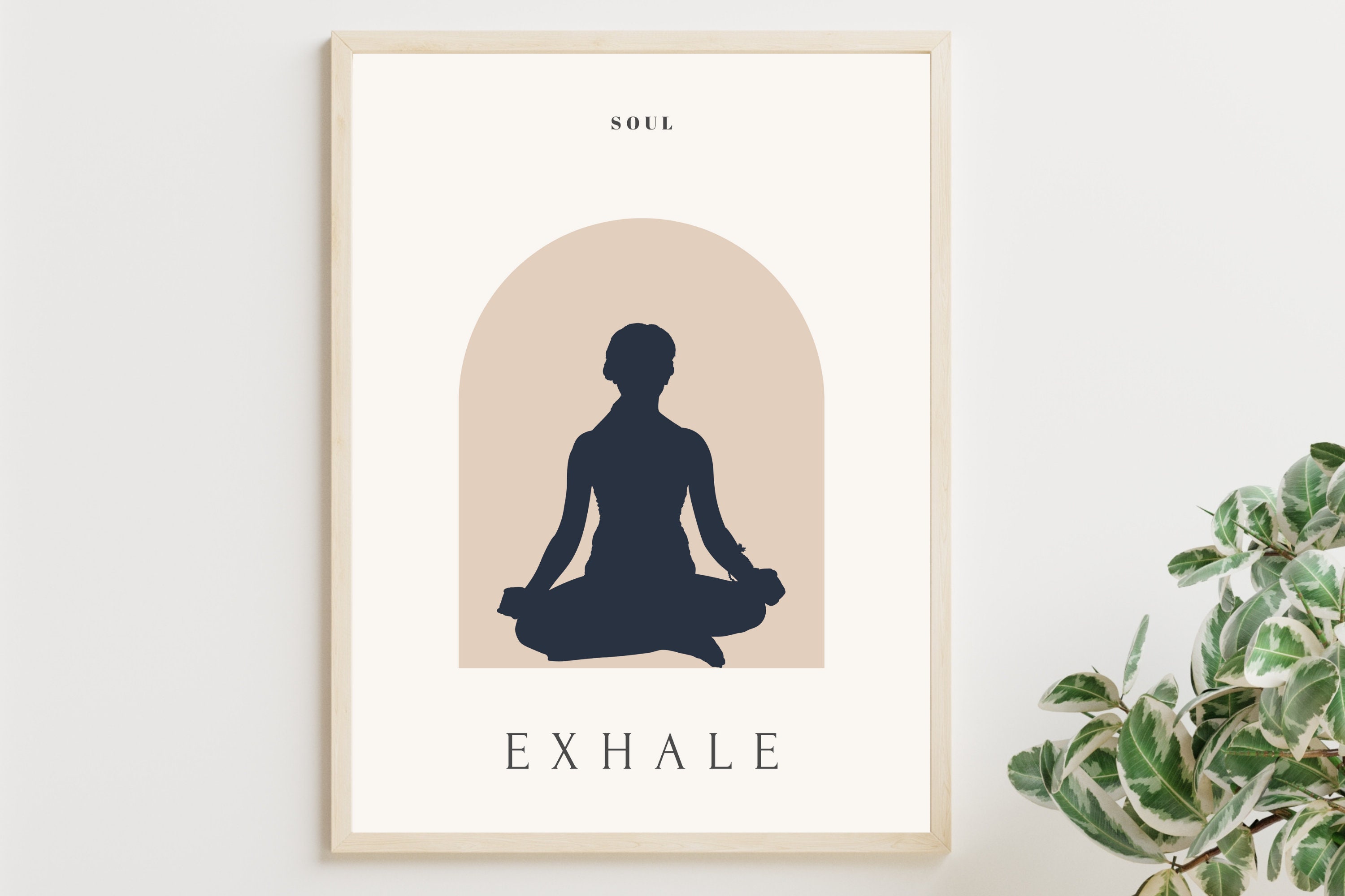Yoga Wall Decor, Yoga Poster, Set of 3 Printable Poster, Yoga Pose ...