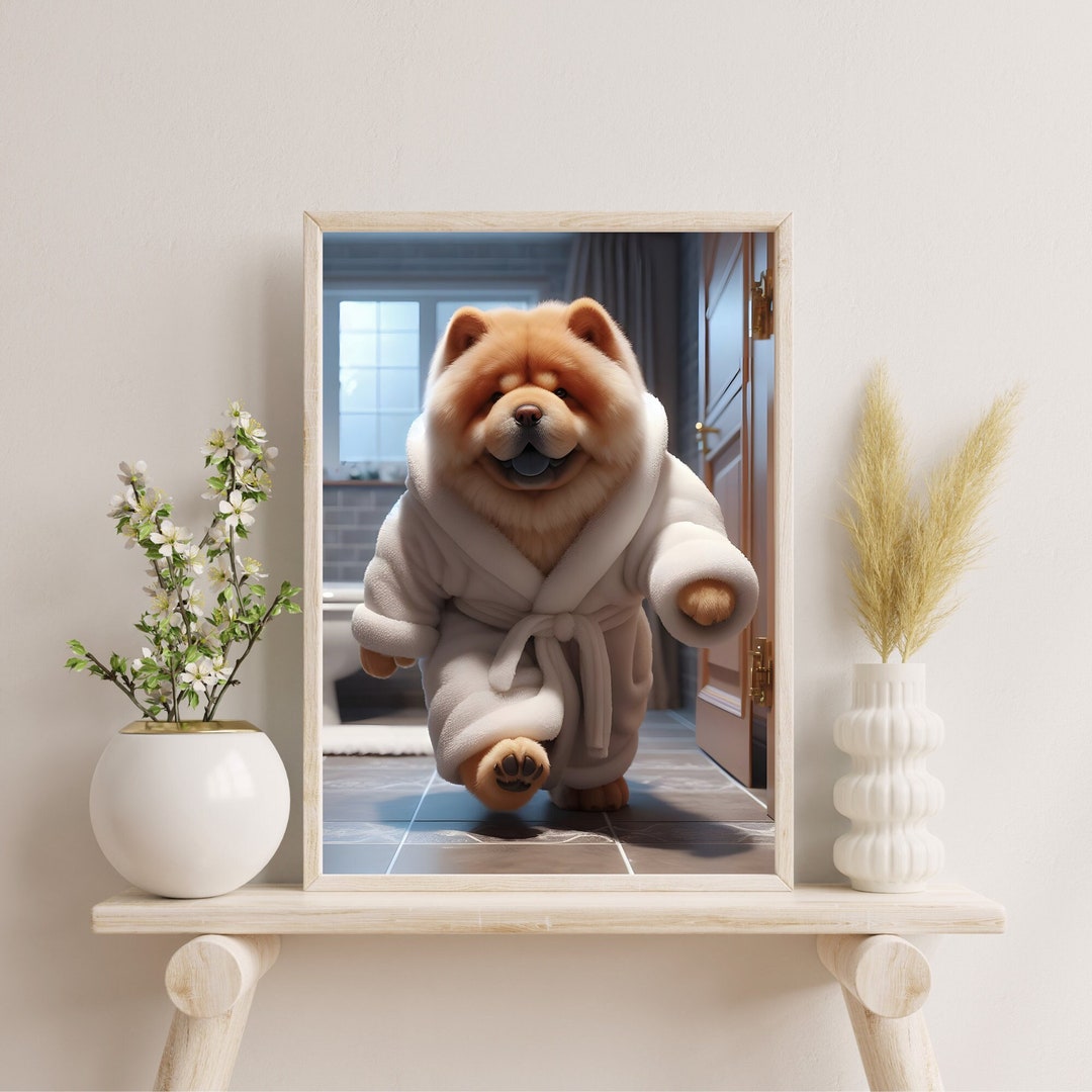 Chow Chow Wall Decor | Dog Bathroom Print | Chow Chow Photo | Chow Chow ...